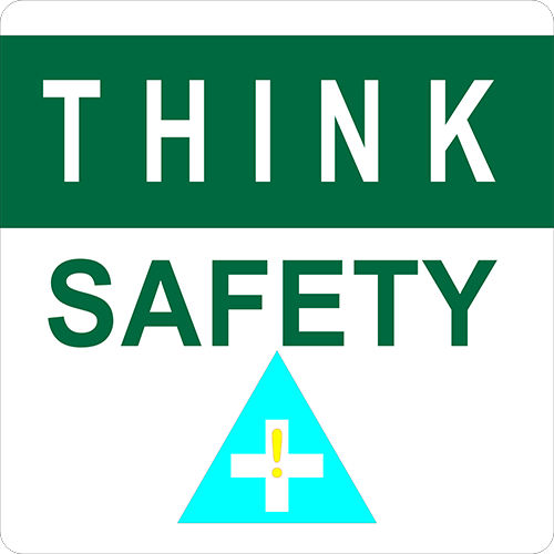 Think Safety Floor Sign – Industrial Floor Tape