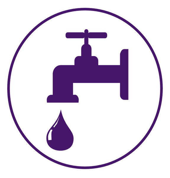 Mighty Line 24" Drinking Water Station Floor Sign – Industrial Floor Tape